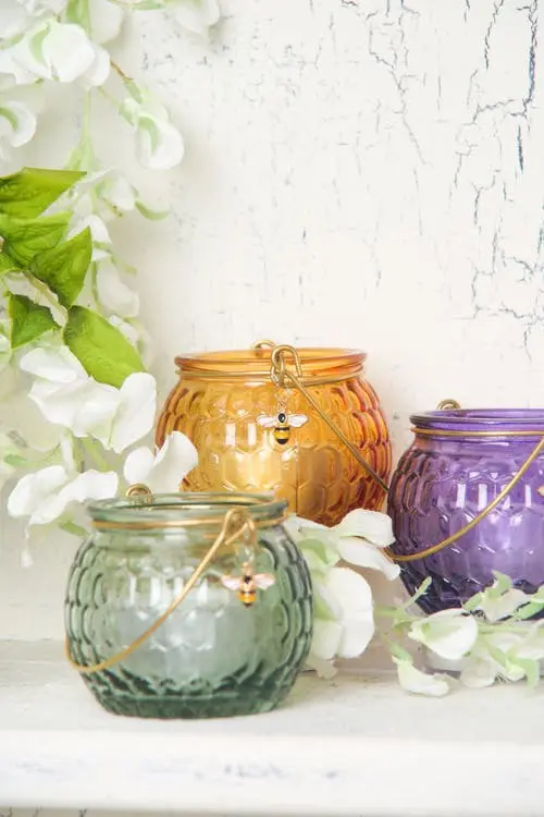 C&F HOME Spring Assortment Of 3 Candle Holders