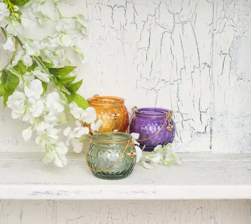 C&F HOME Spring Assortment Of 3 Candle Holders
