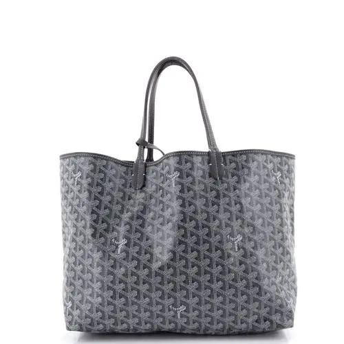 Goyard Saint Louis Tote Coated Canvas Pm - Grey