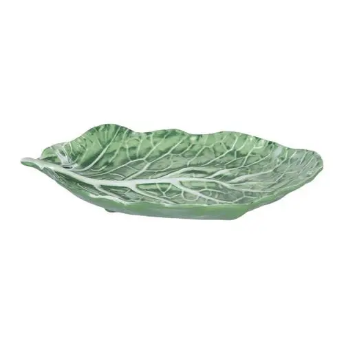 C&F HOME Cabbage Leaf Large Serving Platter 15.75