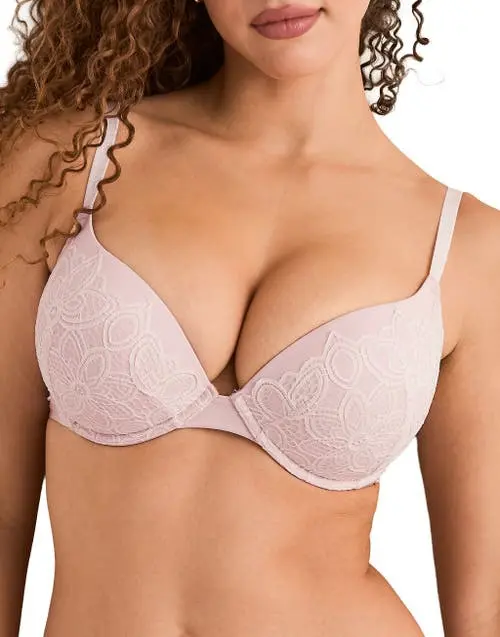 ADORE ME Dara Add 2 Cups Plunge Bra - Light Pink