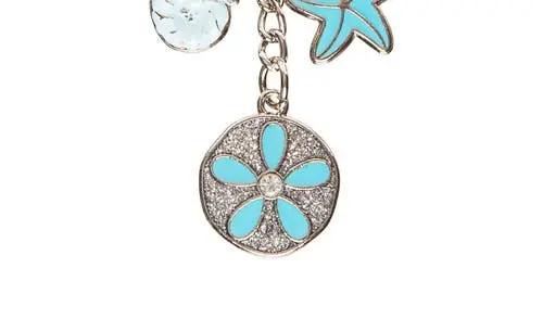 BEACHCOMBERS Sand Dollar Keychain