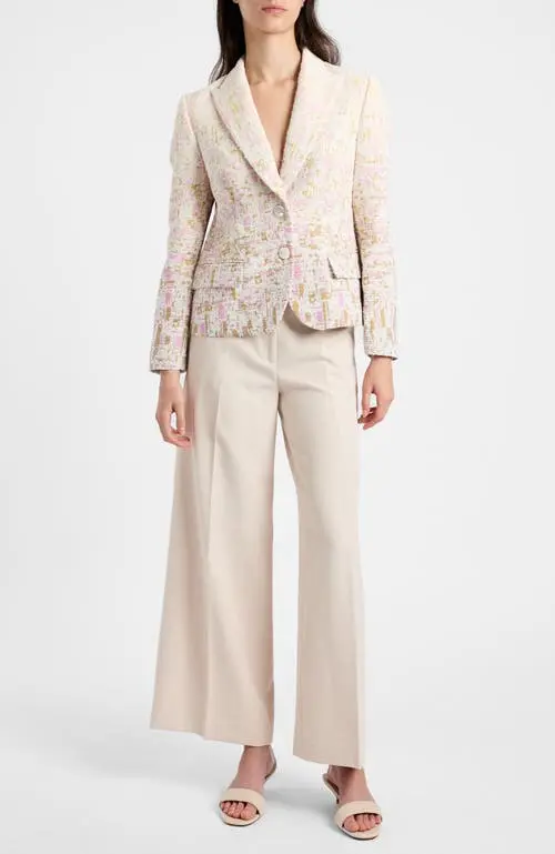 Santorelli Thea Wide-leg Cropped Pant