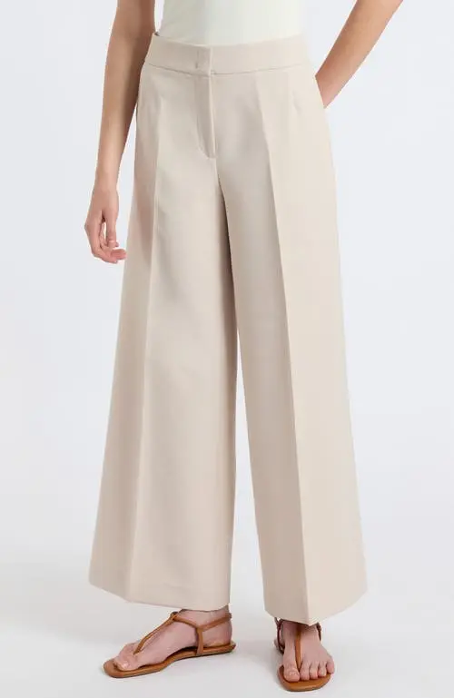 Santorelli Thea Wide-leg Cropped Pant