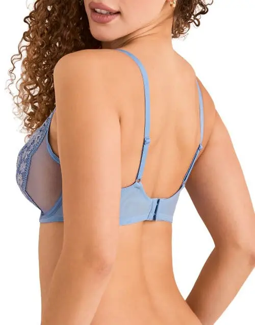 ADORE ME Elea Unlined Full Coverage Bra - Medium Blue