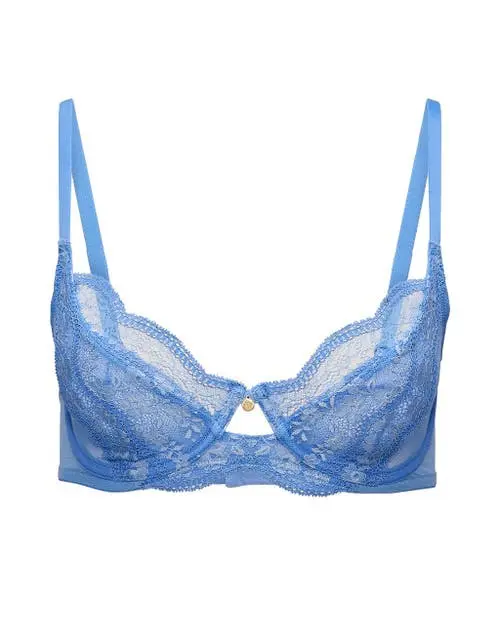 ADORE ME Elea Unlined Full Coverage Bra - Medium Blue