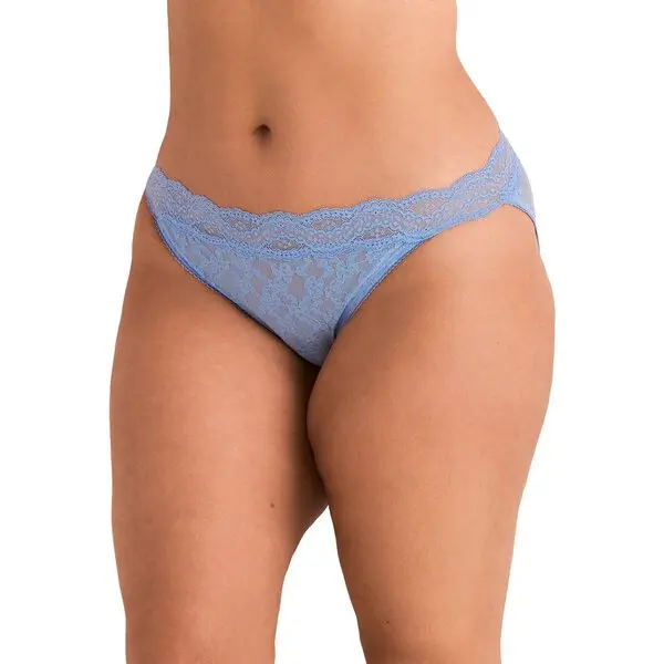 ADORE ME Maud Lace Bikini Panty - Medium Blue