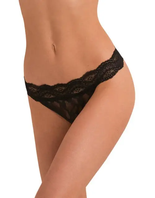 ADORE ME Maylis Thong Panties - Black