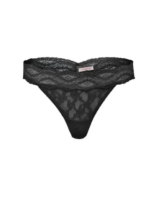 ADORE ME Maylis Thong Panties - Black