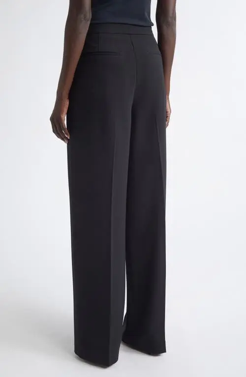 St. John Maddie Stretch Wide-leg Pants