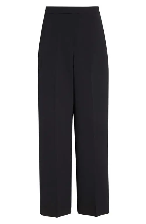 St. John Maddie Stretch Wide-leg Pants
