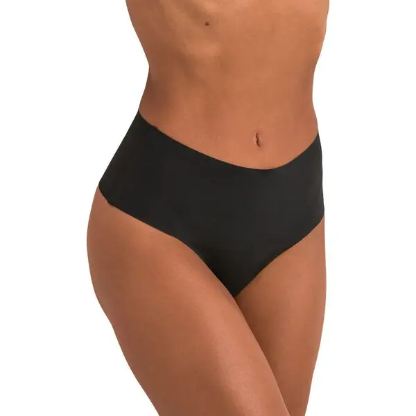 ADORE ME Gabbie Thong Panties - Black