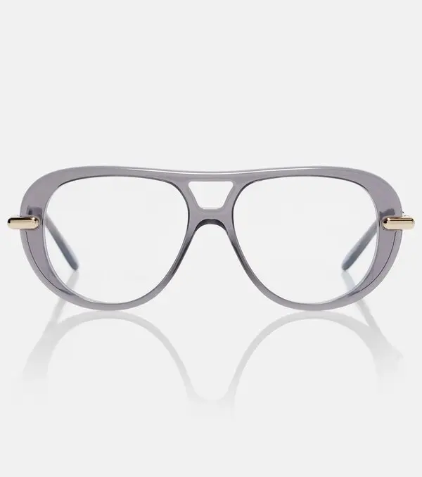 Loewe Slim Aviator Glasses - Grey