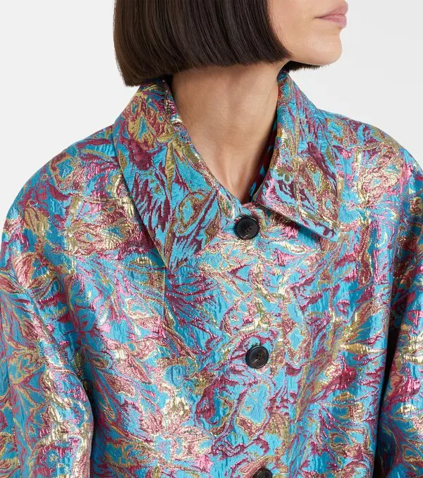 Dries Van Noten Brocade Coat