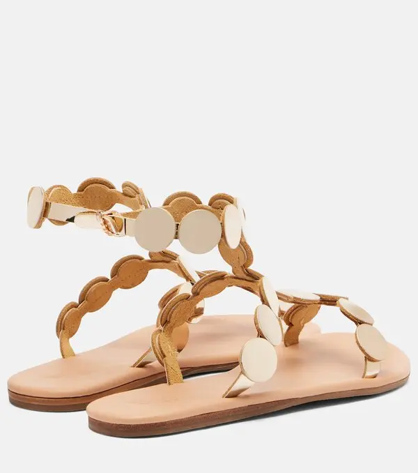 ANCIENT GREEK SANDALS Triton Embellished Gladiator Sandals