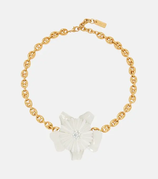 Chloé Bloom Choker - White