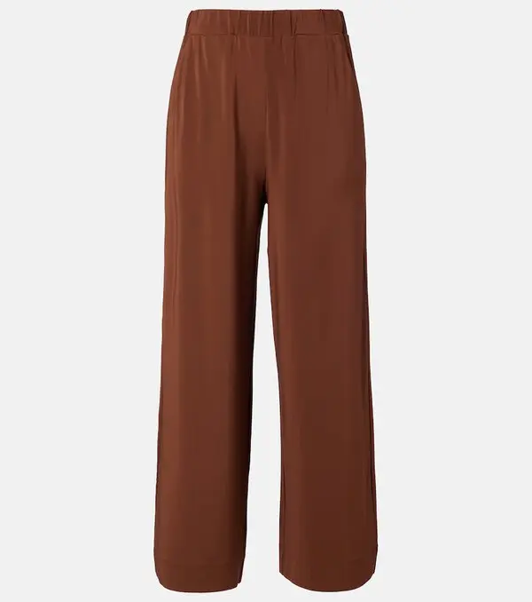 Max Mara Onorata Wide-leg Pants - Brown