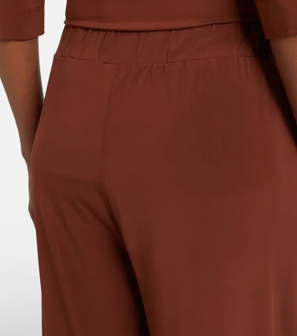 Max Mara Onorata Wide-leg Pants - Brown