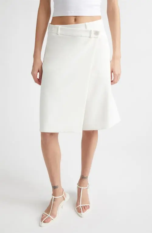 Coperni Circular Knee-length Skirt - White