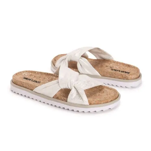 MUK LUKS Jazmine Sandal - Silver