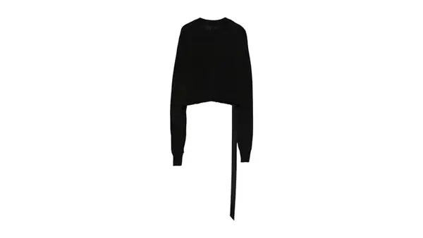 Rick Owens Cropped Level Long Sleeve T-shirt