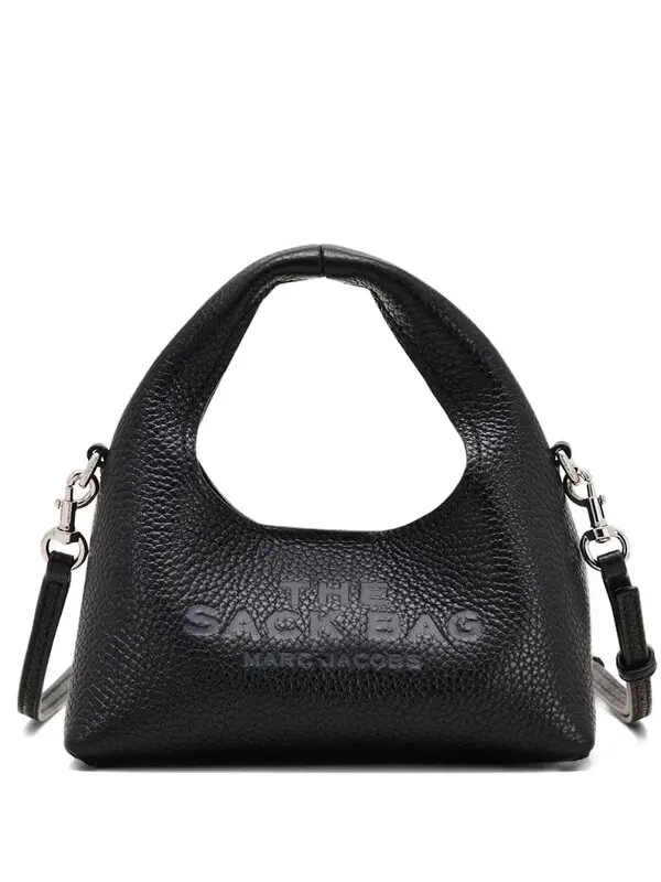 Marc Jacobs The Micro Crossbody Sack Leather Bag - Black
