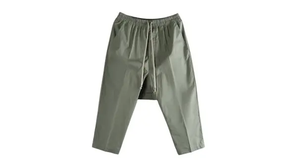 Rick Owens Drawstring Cropped Pants - Euca