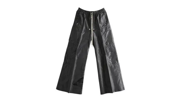 Rick Owens Cargobelas Wide Leg Pants - Black