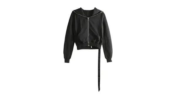 Rick Owens Small Gimp Hoodie - Black