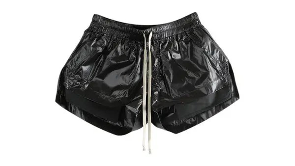 Rick Owens Logo Shorts - Fog Boxers Black