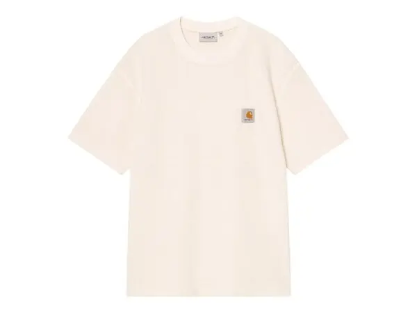 Carhartt Wip Short Sleeve Nelson Waffle T-shirt - Natural (garment Dyed)