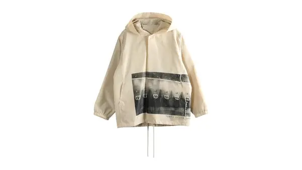 Rick Owens Temple Tour Jacket - Sand/black