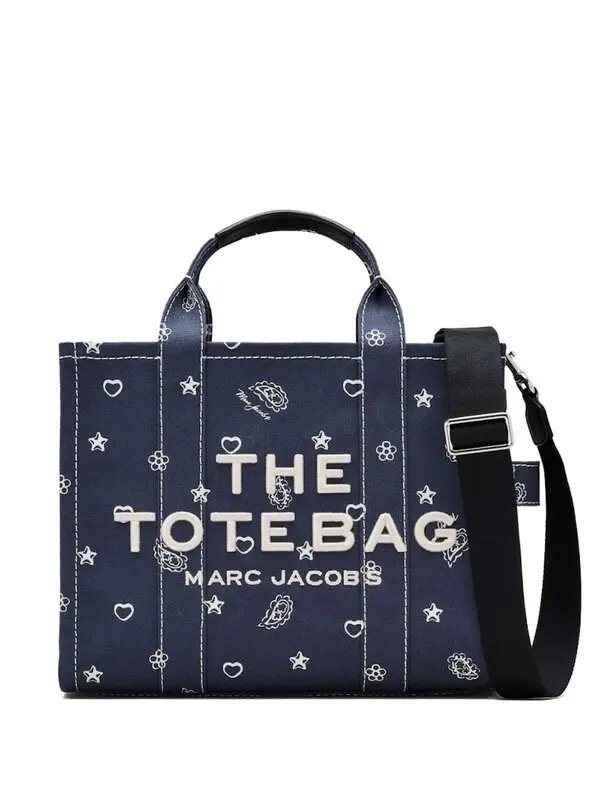 Marc Jacobs The Medium Tote - Navy Blue Mutlii