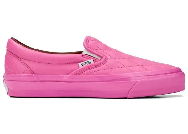 VANS Lx Classic Slip-on 98 Quilted Leather - Pink