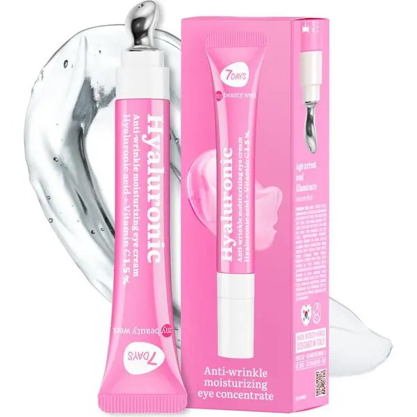 7DAYS Eye Cream With Hyaluronic Acid For Hydrated - Clear