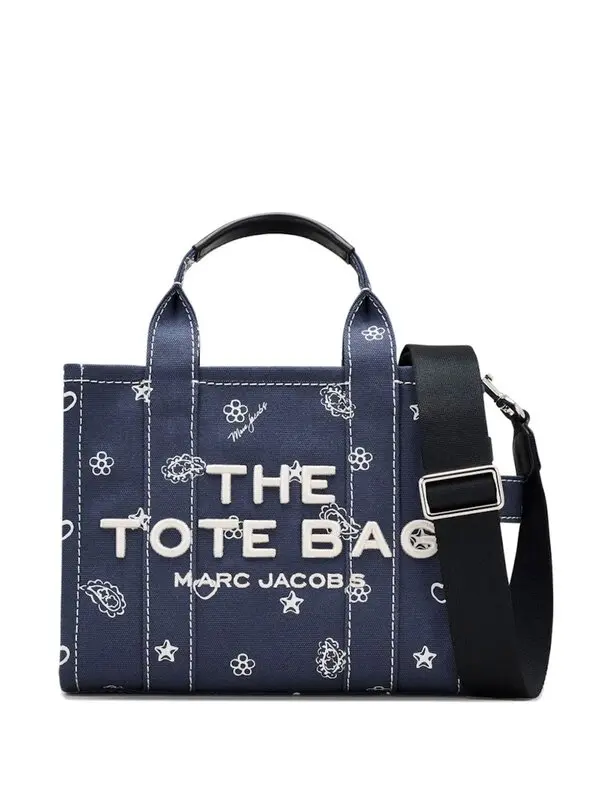 Marc Jacobs Small Tote Bag - Navy Blue Mutlii