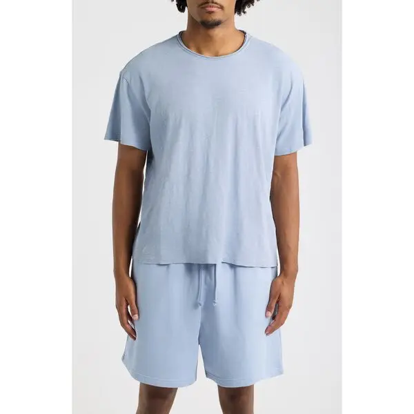 ELWOOD Core Slub T-shirt - Blue