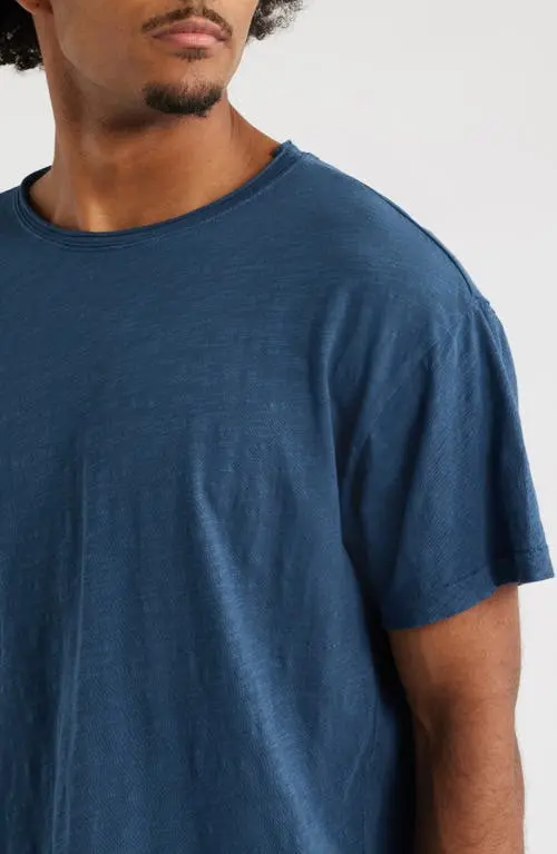 ELWOOD Core Slub T-shirt - Midnight