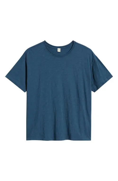 ELWOOD Core Slub T-shirt - Midnight