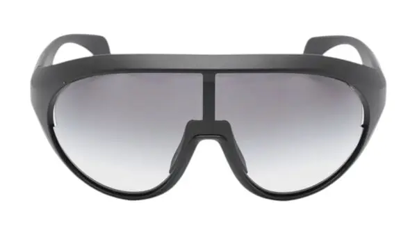 Rick Owens X Moncler Occhiali Da Sole Sunglasses - Black Temple/blackens