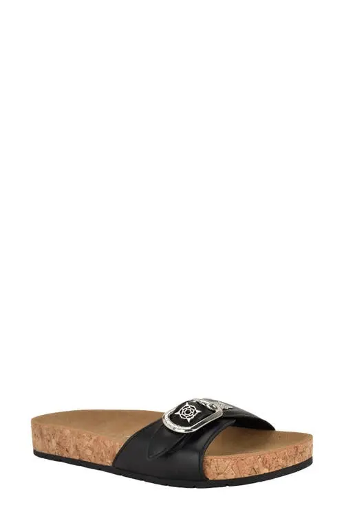 Guess Locela Slide Sandal - Black