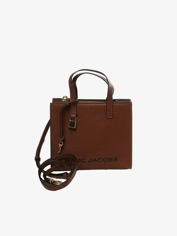 Marc Jacobs Bold Mini Grind Bag - Cognac