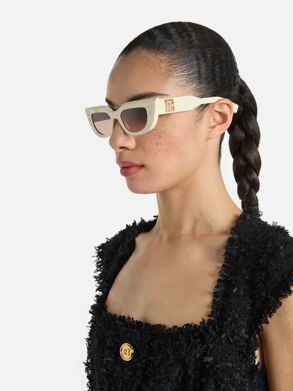 Balmain B-aura Sunglasses - White