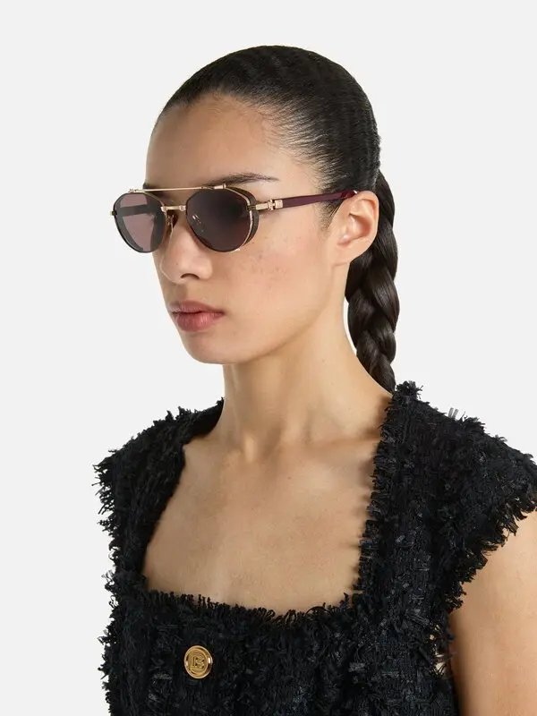 Balmain Brigade-iv Aviator Sunglasses