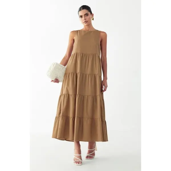 ST MRLO Byron Dress - Cacao
