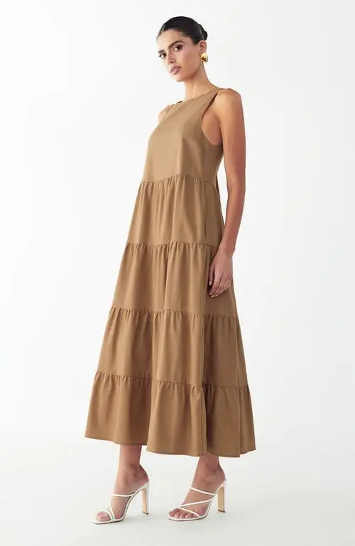 ST MRLO Woven Midi-length Dress