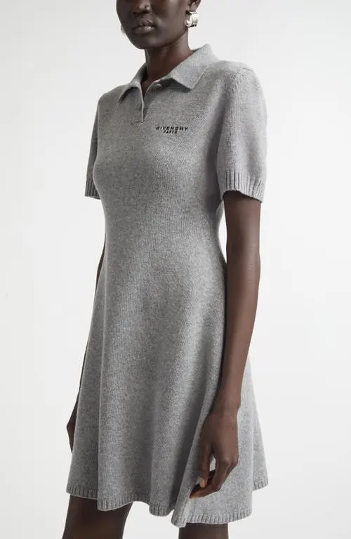 Givenchy Wool And Cashmere Polo Minidress