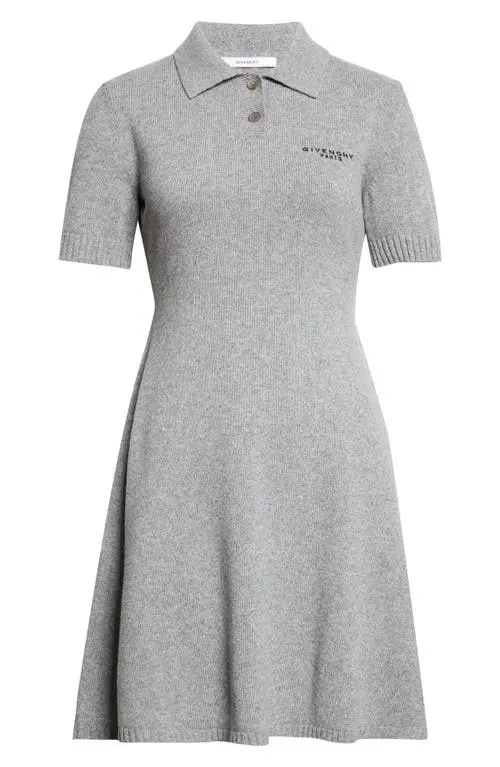 Givenchy Wool And Cashmere Polo Minidress