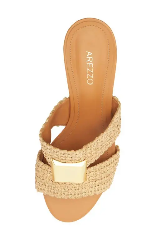AREZZO Jackie Slide Sandal - Areia