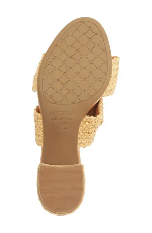 AREZZO Jackie Slide Sandal - Areia